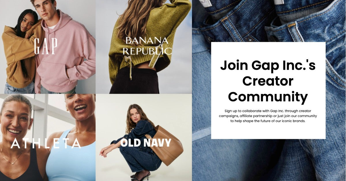 Gap Inc. Launches Cross-Brand Creator Platform for Fashiontainment ...